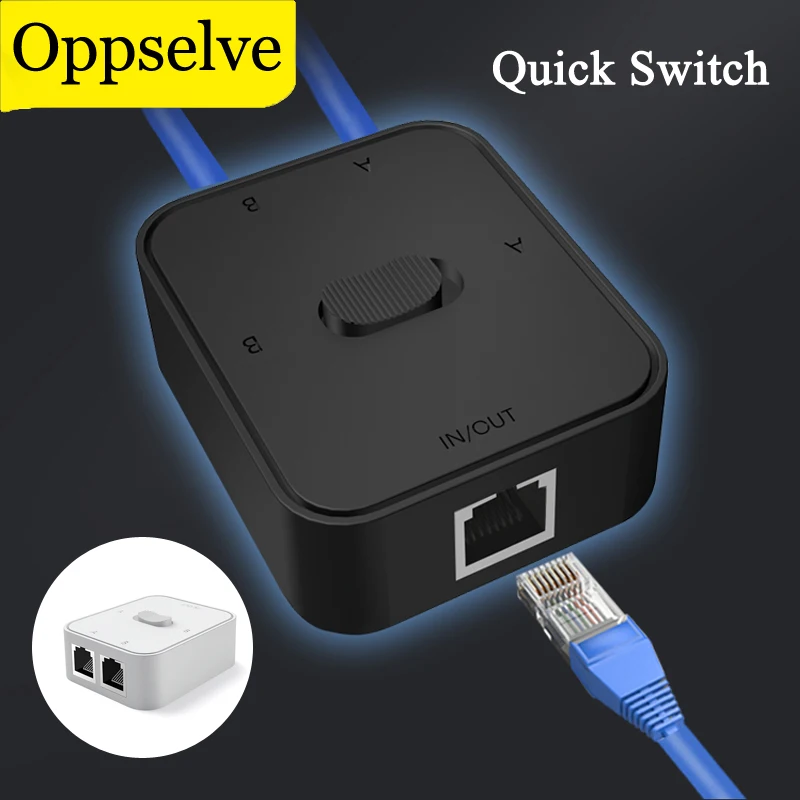 Generic 2 Port Desk Gigabit Network Switch 1000mbps Rj45 Cat6 Lan ...