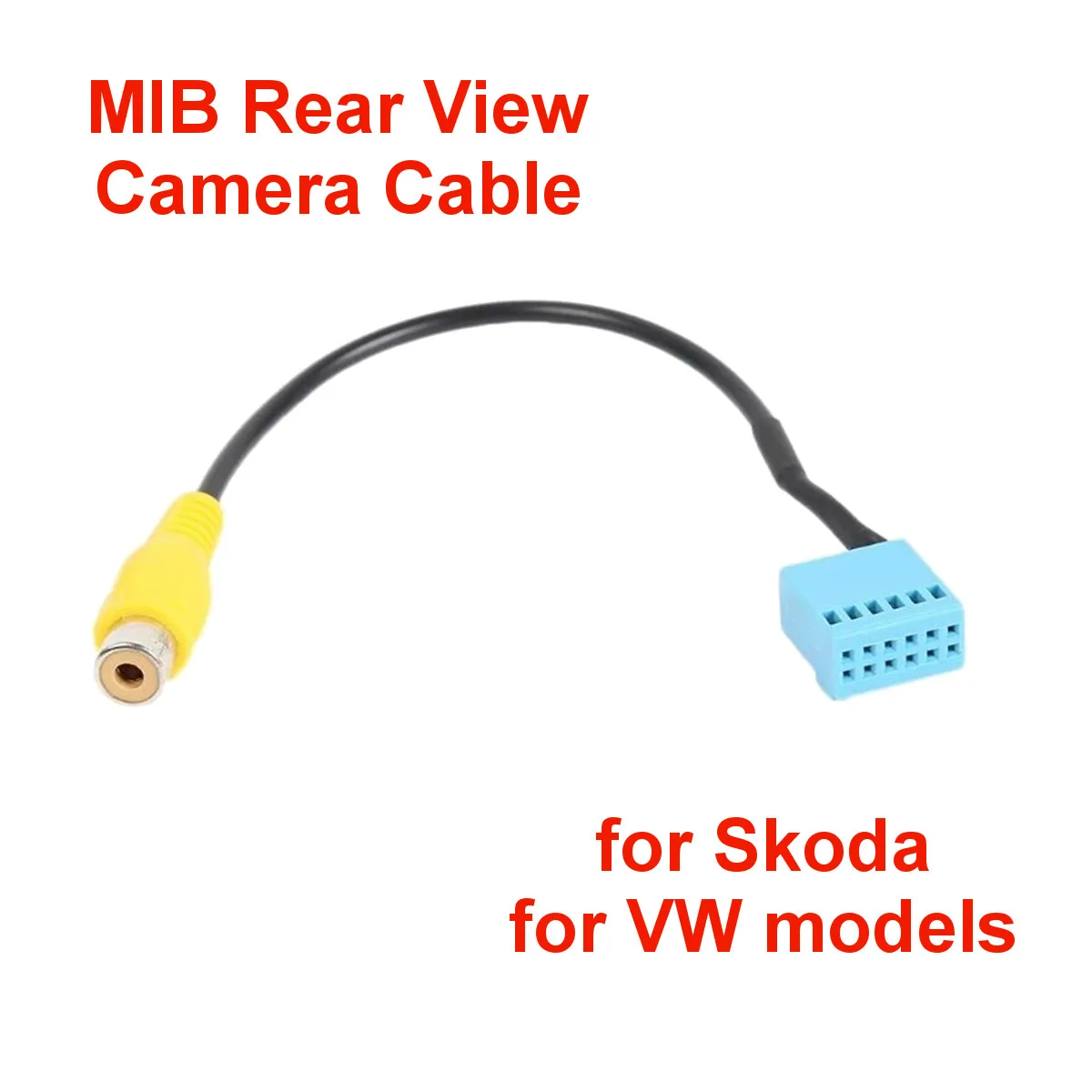 Car Rear View Camera MIB RVC Cable Adapter for VW Jetta 5 6 MK5 MK6 ...