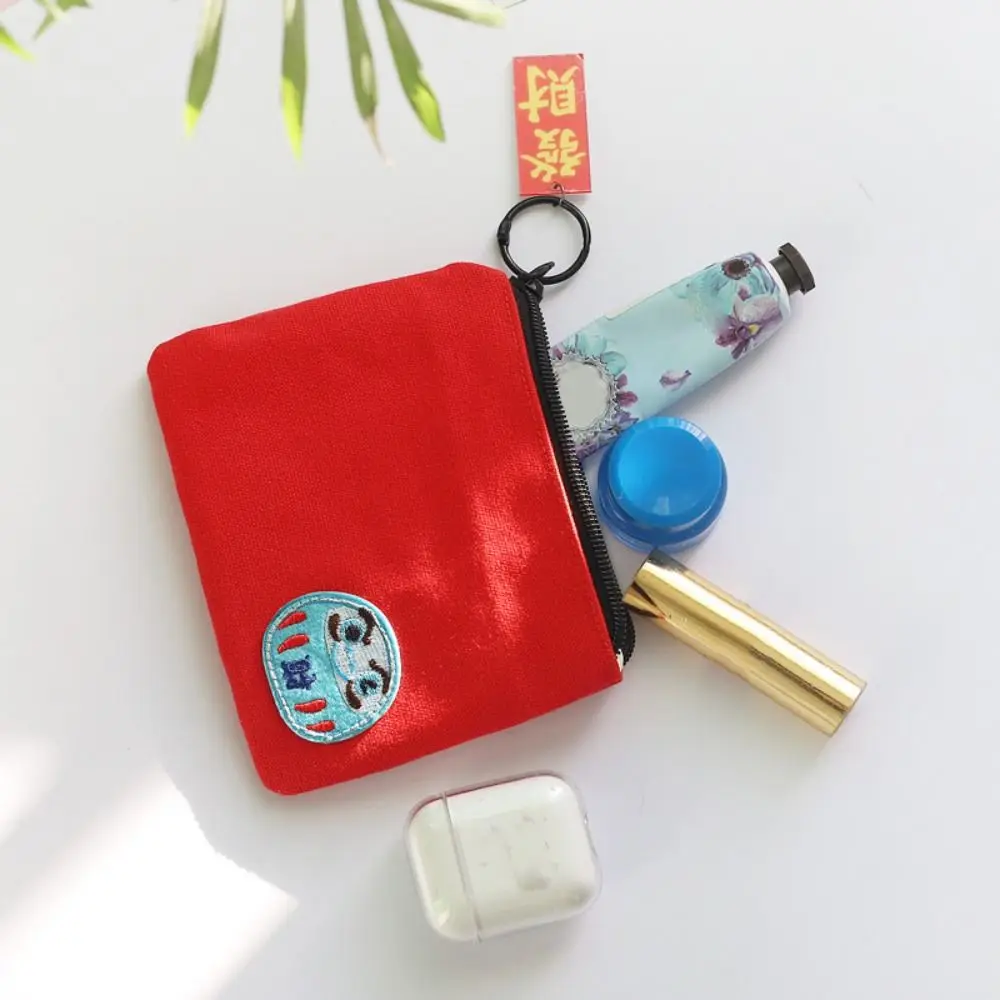 Cartoon-Lucky-Cat-Canvas-Short-Zipper-Coin-Purse-Small-Wallet-Cute ...