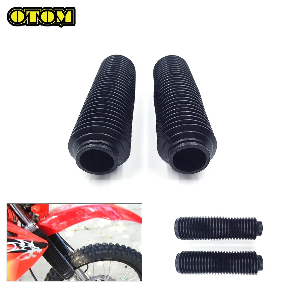 Motorcycle-Universal-Fork-Cover-Gaiters-Boots-Front-Shock-Protector ...