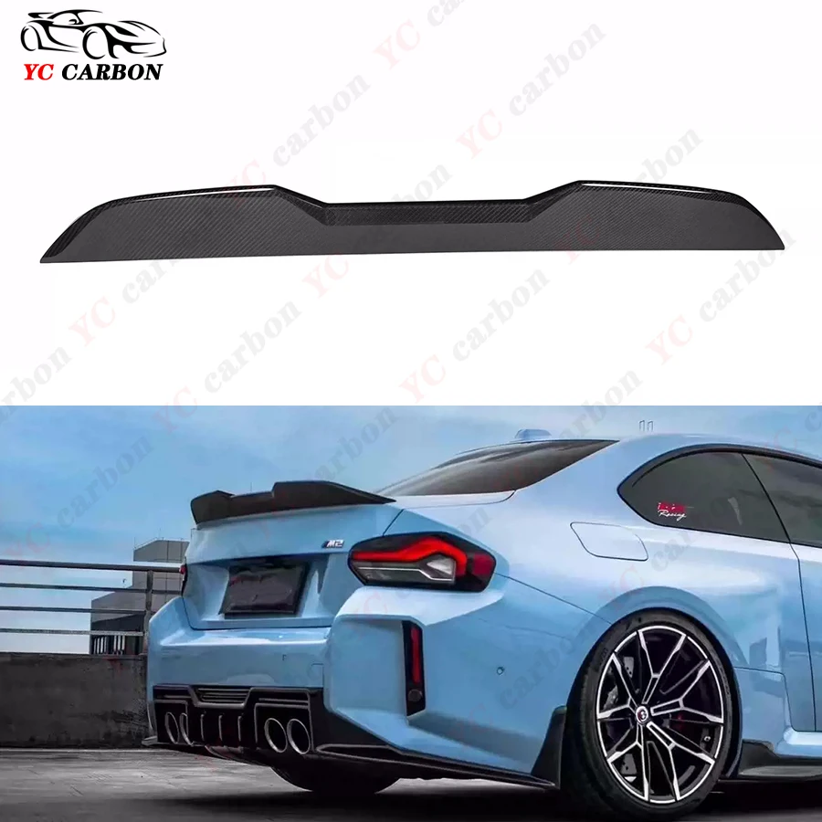 For-BMW-M2-G87-2022-High-quality-MP-Style-Dry-Carbon-Fiber-Tail-fins ...