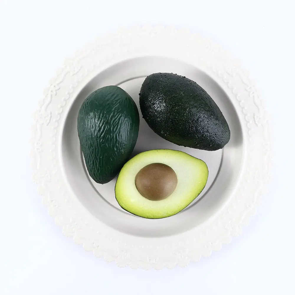 1Pcs-Fake-Half-Fruit-Kindergarten-Education-Supplies-Artificial-Avocado ...