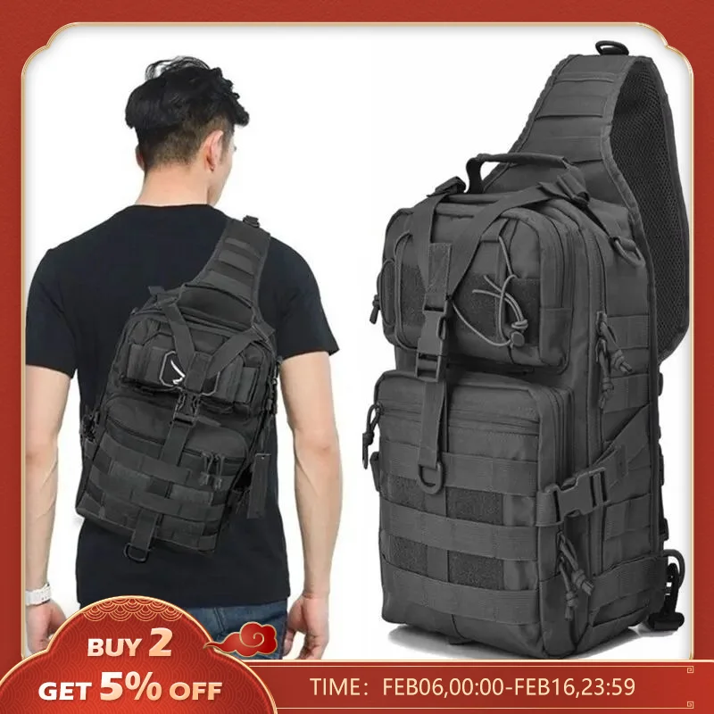 Tactical-Military-Sling-Backpack-Small-Sling-Rover-Shoulder-Bag-Molle ...