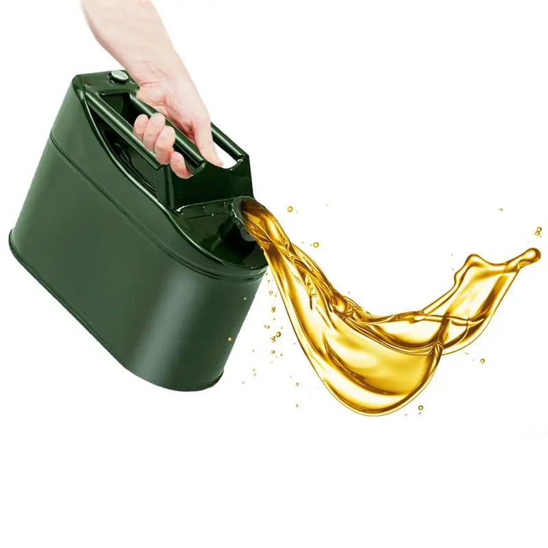 Stainless Steel Petrol Can Barrels oil Drum Gas Spare Container ...