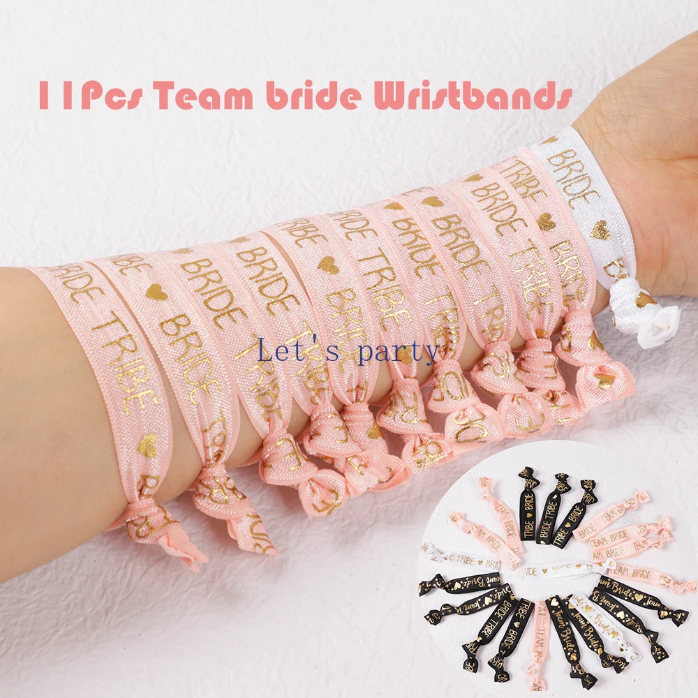 Team-Bride-Gilding-Pulseira-Bachelorette-Party-Pulseiras-Noiva-Para-Ser ...