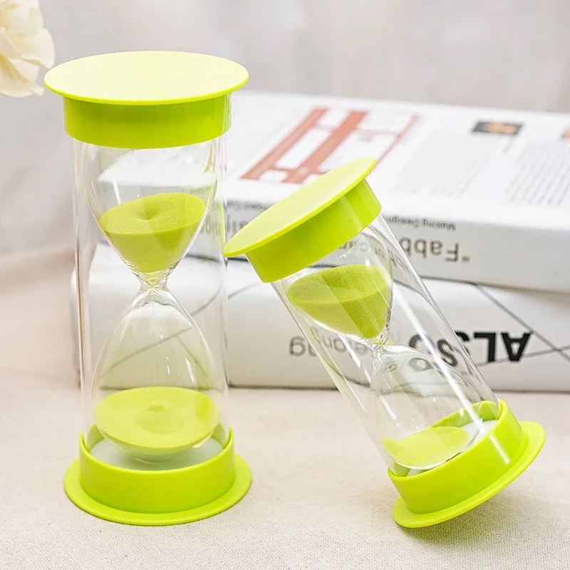 5-60-Minute-Round-Cover-Colorful-Hourglass-Children-s-Safety-Against ...