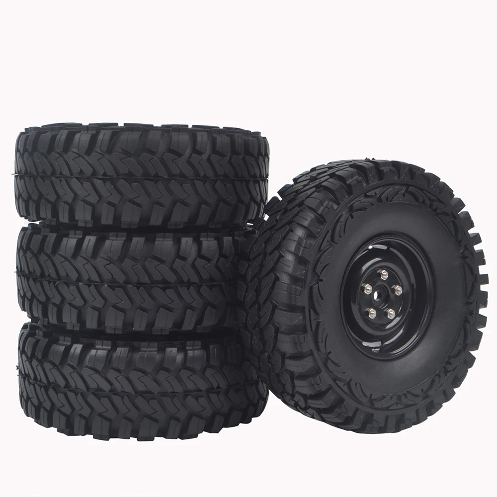 RC 96mm/114mm Tyres 12mm Hex Wheels 1.9 inch Crawler Tires for 1:10 RC ...