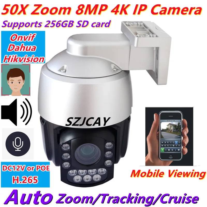 IR-150m-8MP-4K-IP-Camera-Outdoor-PTZ-50X-Optical-Zoom-CCTV-Surveillance ...