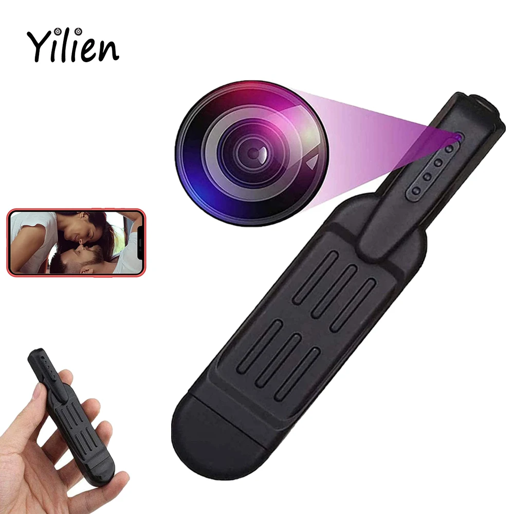 Yilien hd 1080p t189 mini caneta câmera corpo wearable dv gravador de ...