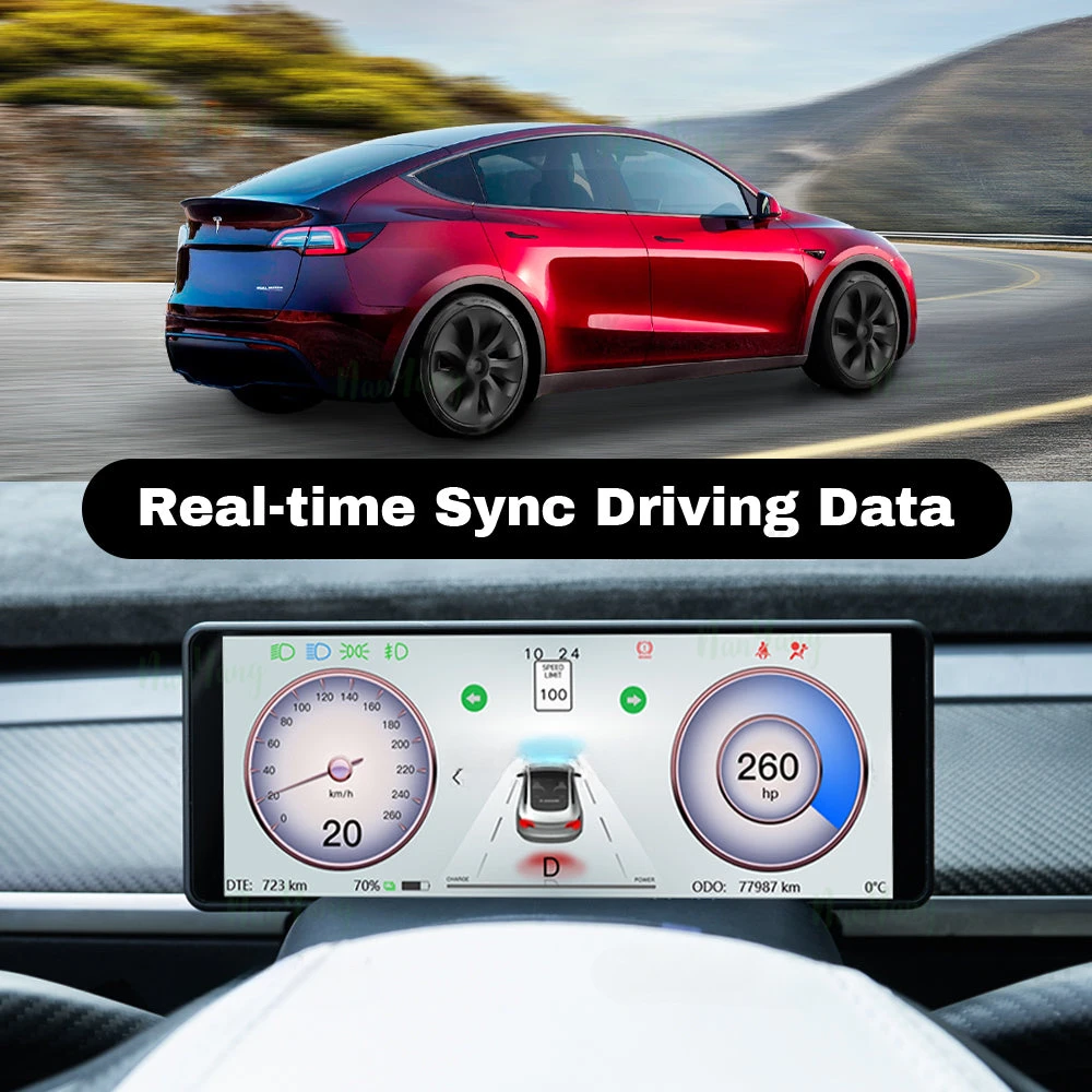 Linux-6-2inch-For-Tesla-Heads-Up-Display-Model-3-Y-Digital-Center ...