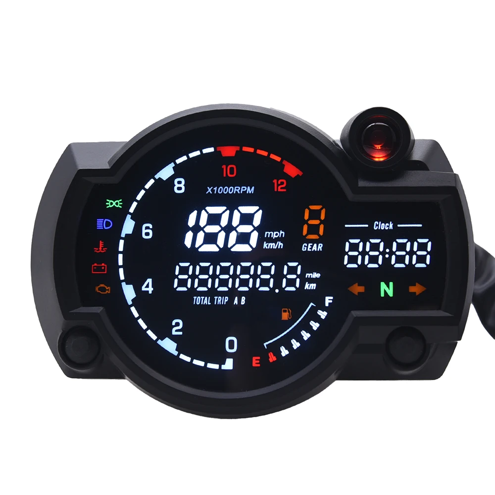 Upgrade-Digital-Motorcycle-Odometer-Speedometer-Universal-LCD ...