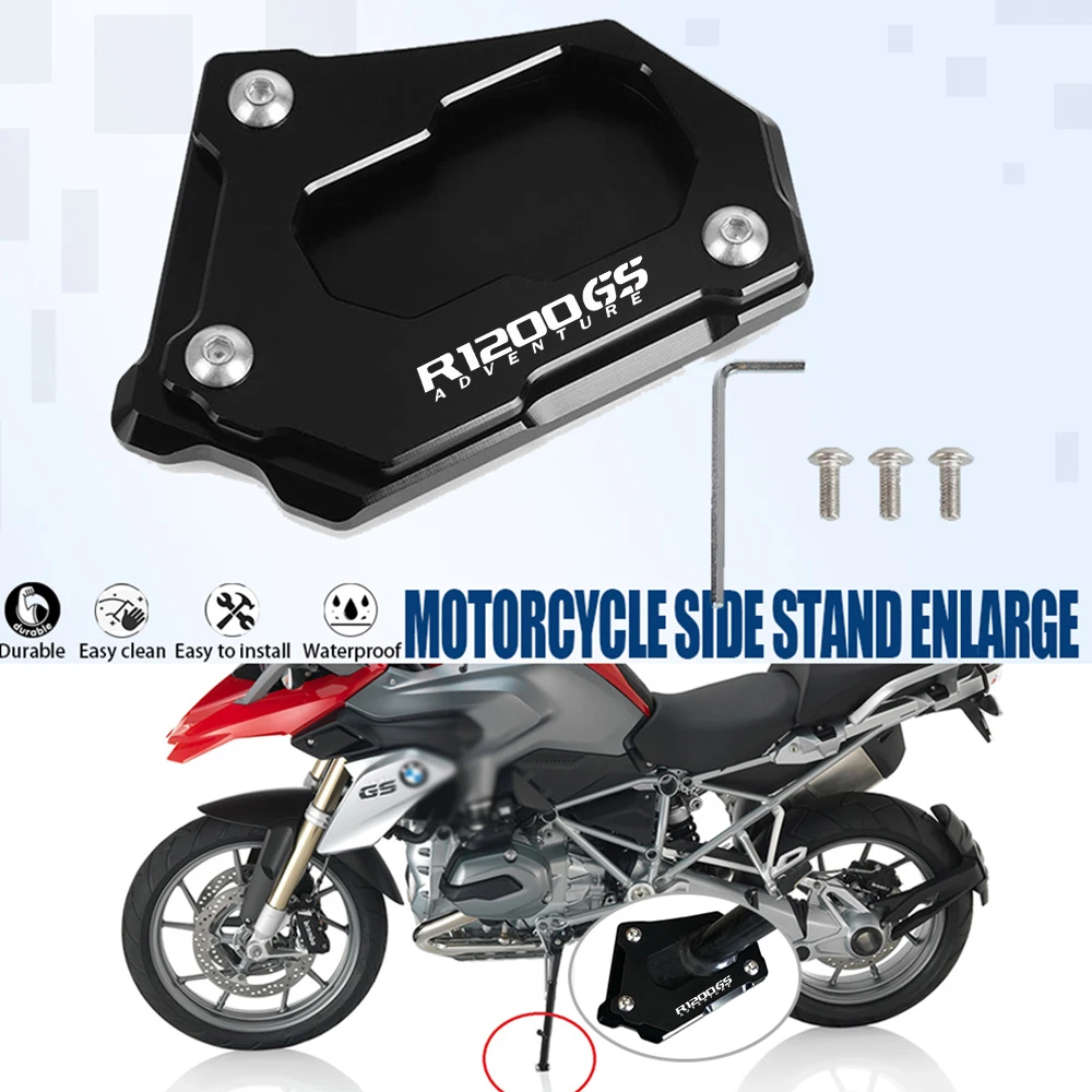 Motorcycle-Kickstand-Side-Stand-Enlarge-Extension-For-BMW-R-1200-GS-LC ...