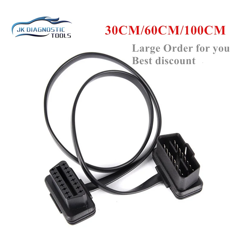 ELM327-OBDII-Extension-Cable-16Pin-OBD-OBD2-16PIN-Male-to-Female ...