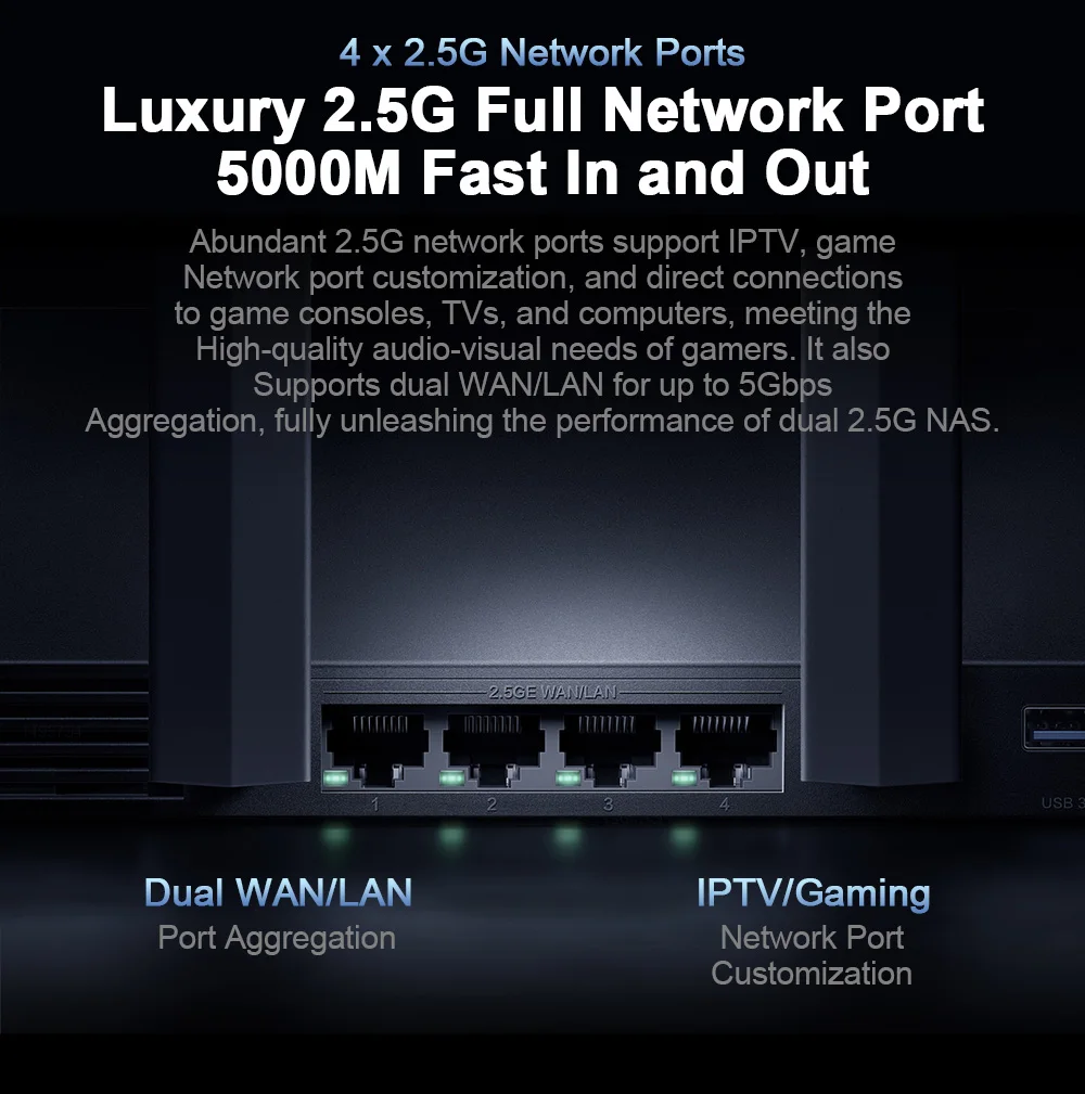 New Xiaomi Router 7000 Qualcomm A73 1GB Powerful Wi-Fi 6 160MHz 4K QAM ...