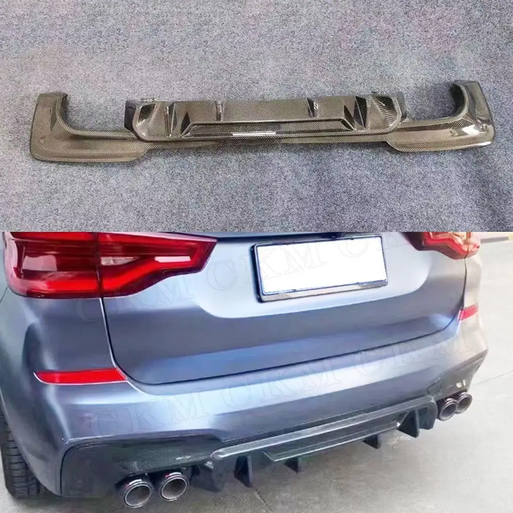 Carbon Fiber Car Accessorise Rear Bumper Lip Diffuser Frp Prime ...