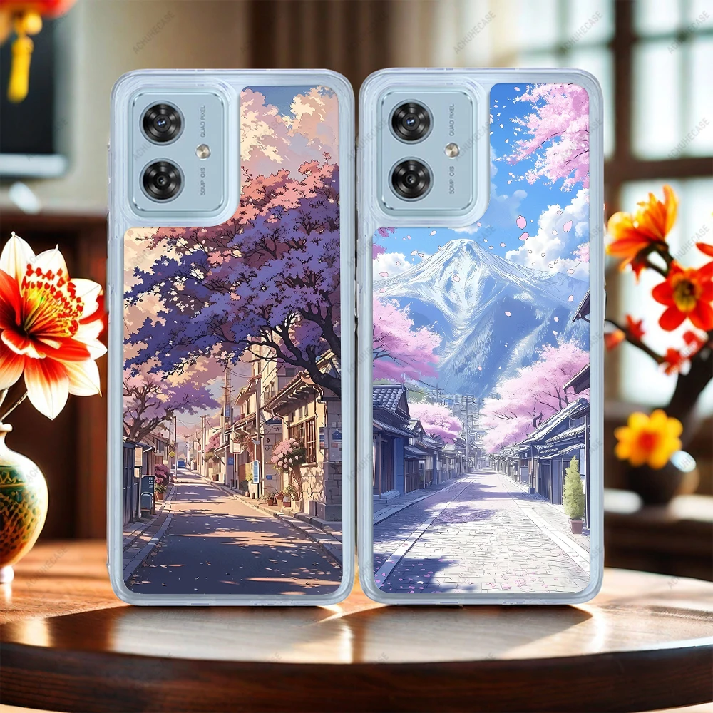 Landscape-PC-TPU-2-in-1-Phone-Protective-Case-For-Moto-G54-G84-Edge-40 ...