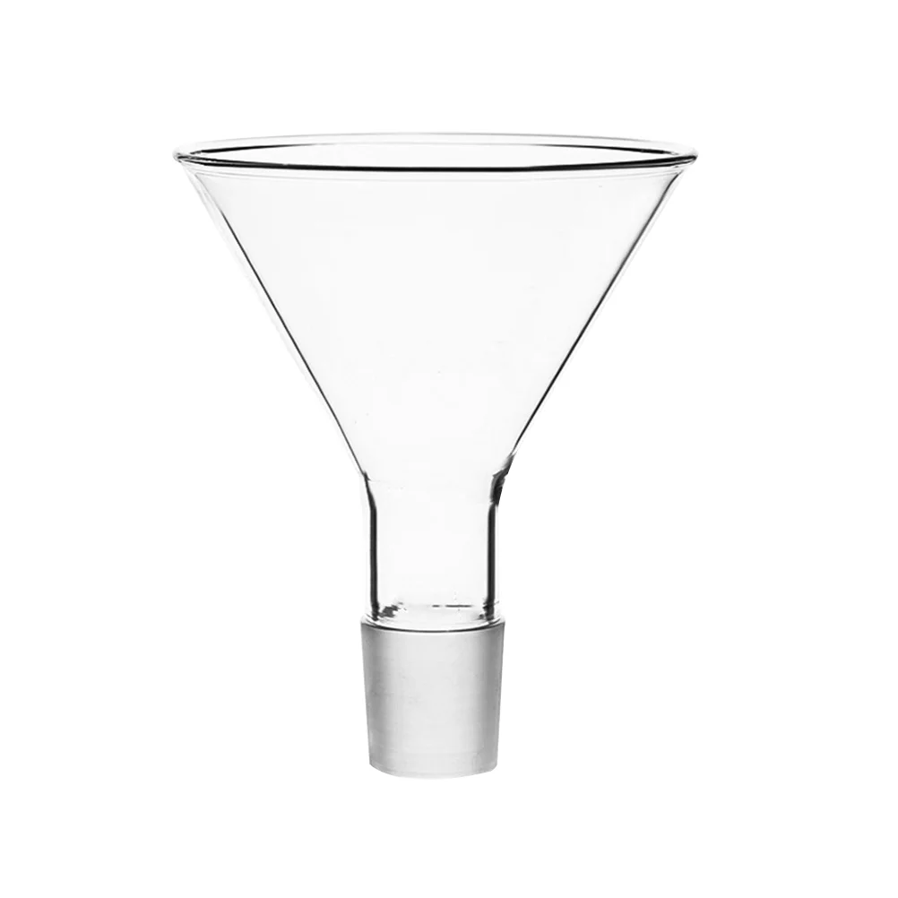 Glass Funnels 90mm 24mm Fire Polished Service Triangle Round Filter ...