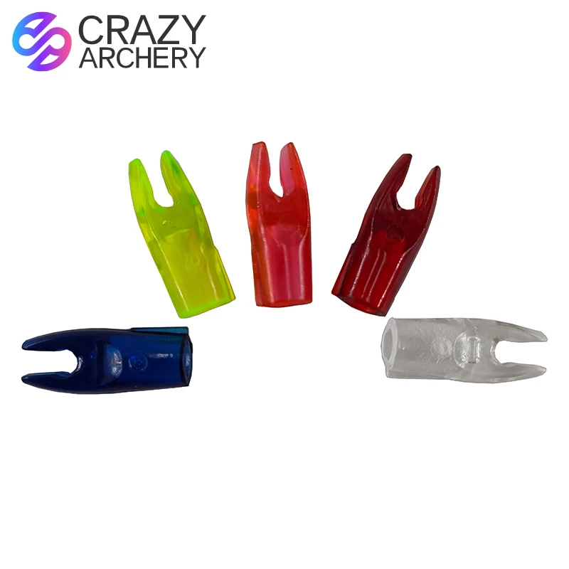 Plastic-Arrow-Pin-Nocks-DIY-Transparent-Colours-Arrow-Shaft-Hunting ...