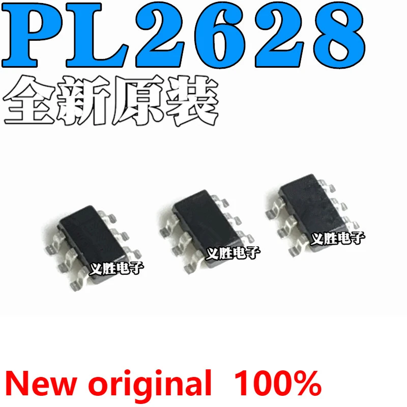 New and original PL2628 SOT23 6 B6288 B628 Pressure regulator chip, 2 a ...