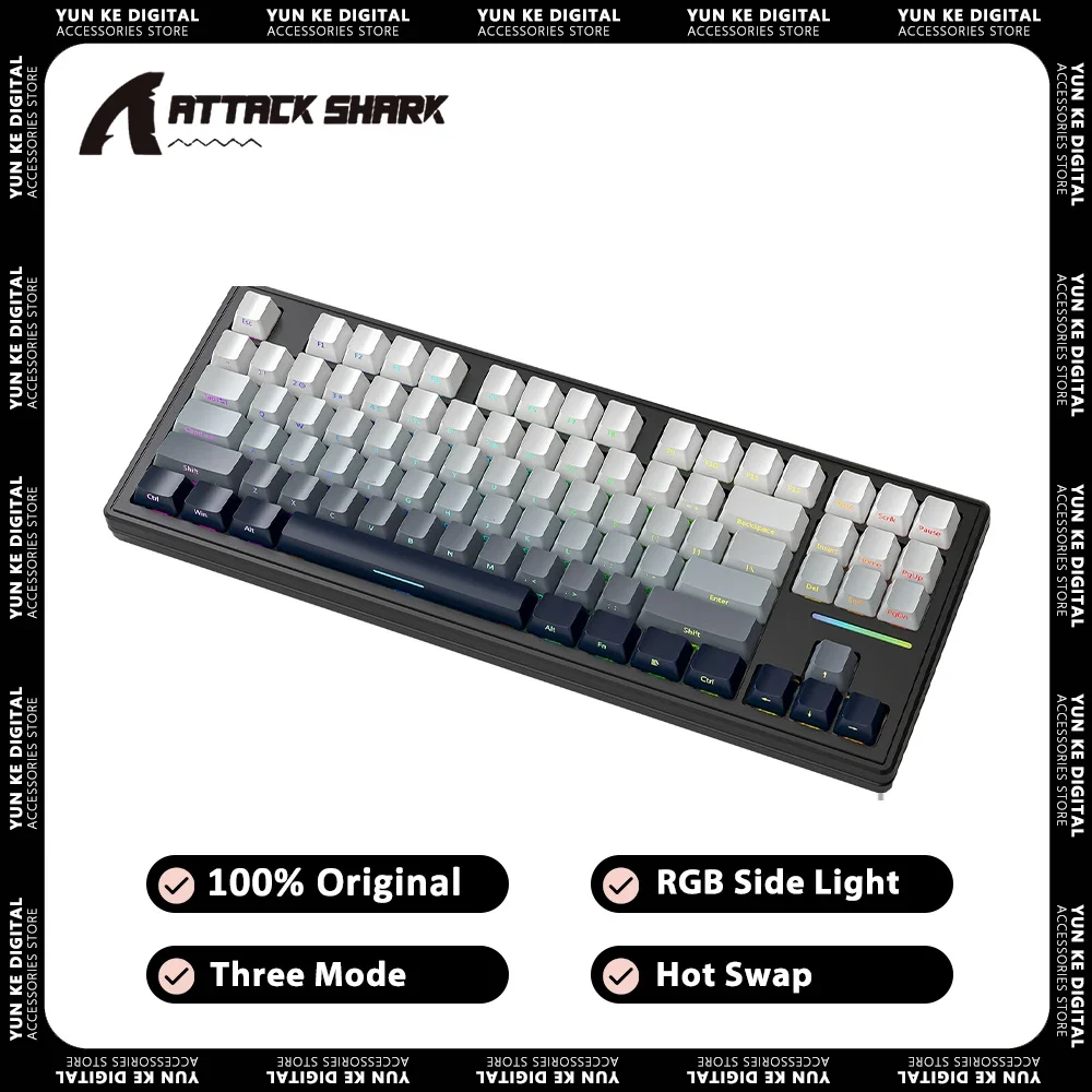 Attack-Shark-Teclado-mec-nico-M87-accesorio-con-tres-modos-de ...