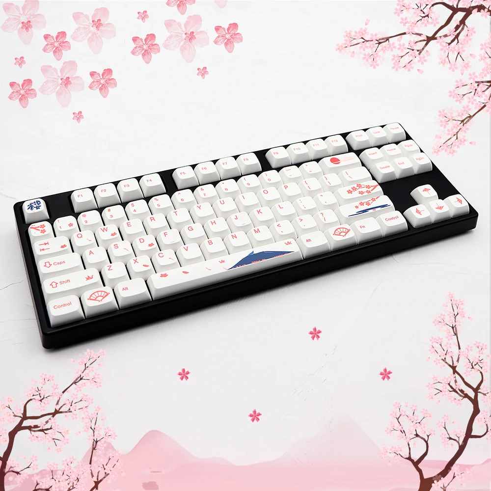 GMK-KEY-XDA-Profile-PBT-Keycaps-142-Key-Set-For-Apple-MAC-ISO-Cherry-MX ...