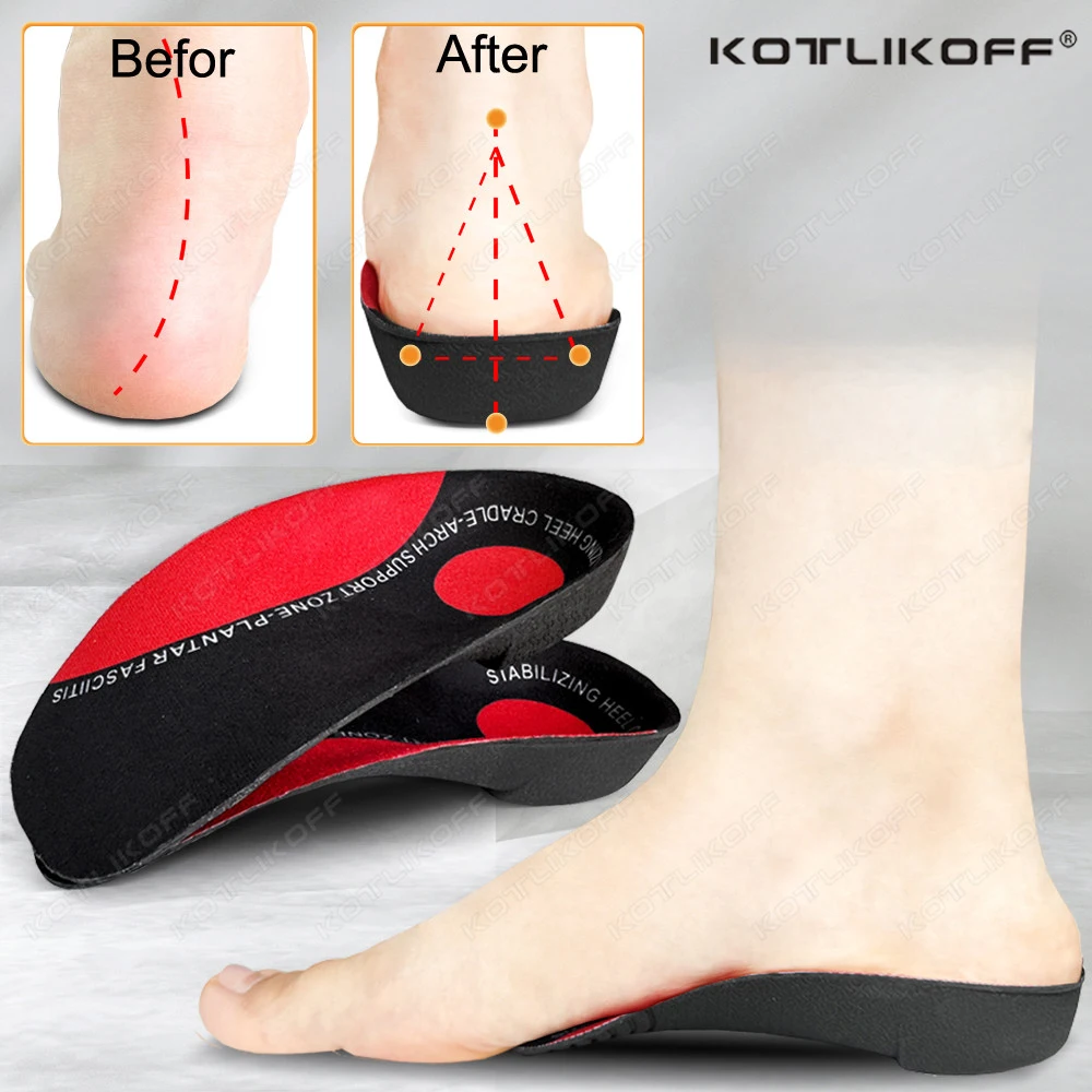 Orthopedic Insole Hard Arch Support Not Collapsing Orthosis X/O Legs ...