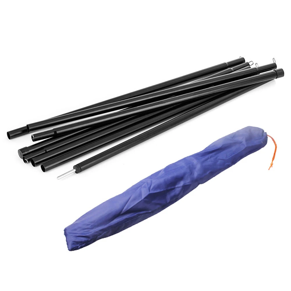 2pcs/Set Outdoor Tent Canopy Poles Tent Canopy Support Rods Awning ...