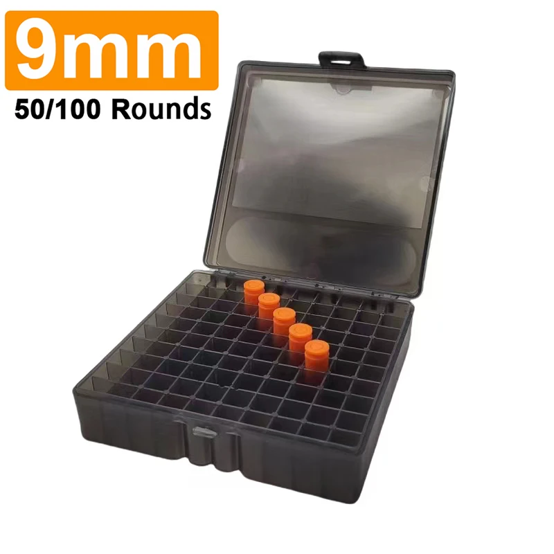 50-100-Rounds-Bullet-Box-Gun-Cartridge-Shell-Holder-Portable-Ammunition ...
