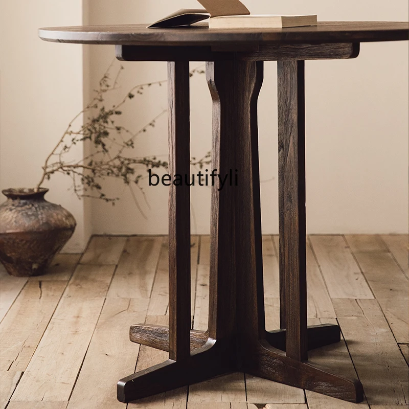 Quiet Style Dining Table B & B Restaurant Vintage Furniture Teak Solid ...