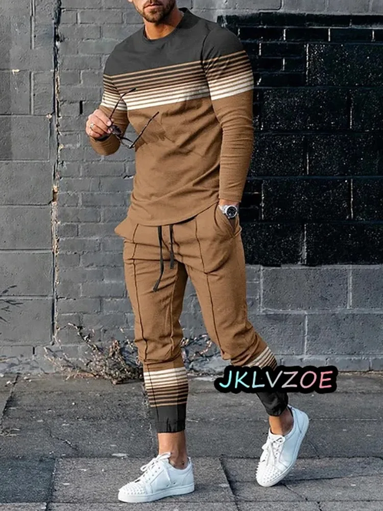 Autumn-Men-s-Tracksuits-Sets-Print-Long-Sleeve-T-shirt-Trousers-2-Piece ...