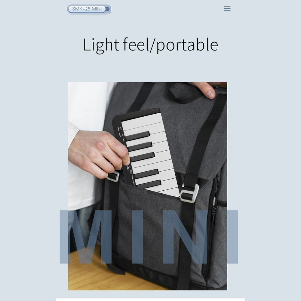 25-Key-USB-MIDI-Keyboard-Controller-Mini-Portable-Keyboard-MIDI ...