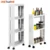 Kitchen Storage Rack For Goods Fridge Side Shelf 2/3/4 Layer Removable ...