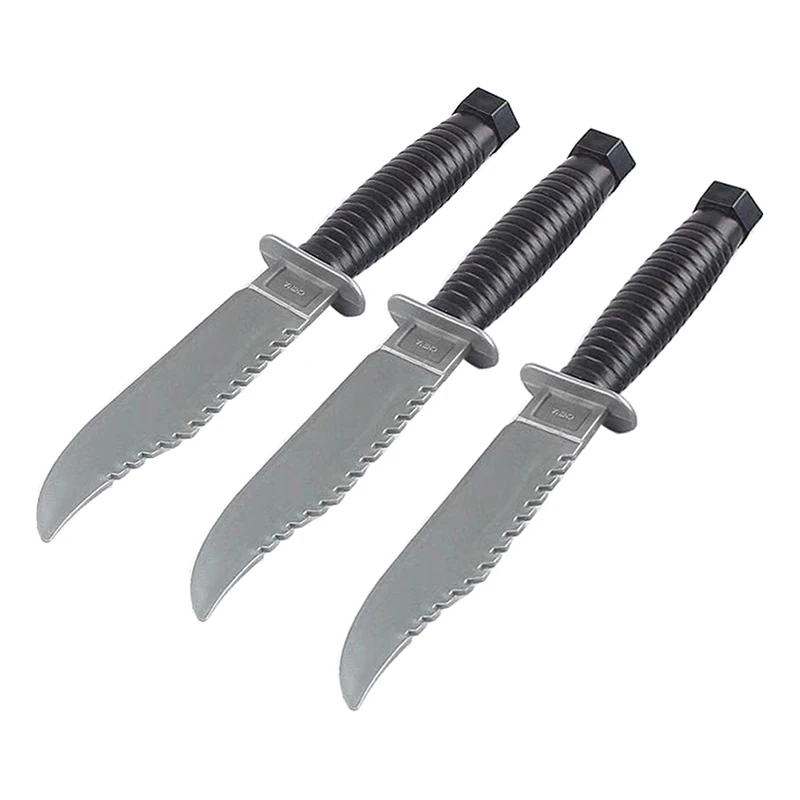 Plastic Tricky Show Dagger Plastic Rubber Model Knife Stage Show Props ...