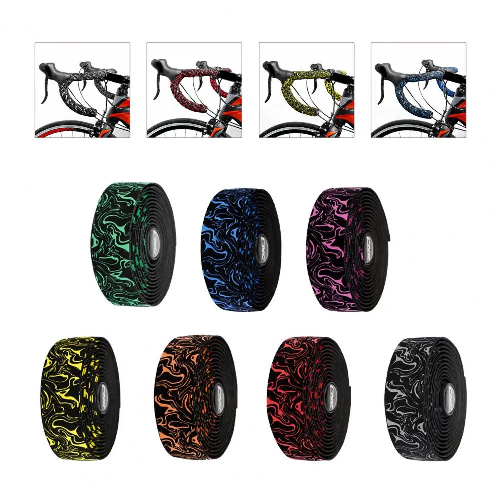 1-Set-Bicycle-Handlebar-Tapes-Ergonomic-Design-Sweat-proof-Bike-Bar ...