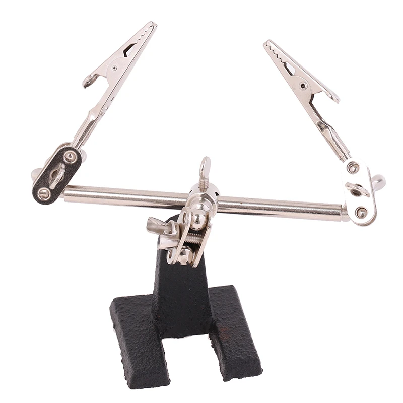 Third Hand Soldering Iron Stand Clamp Helping Hands Clip Tool Pcb ...