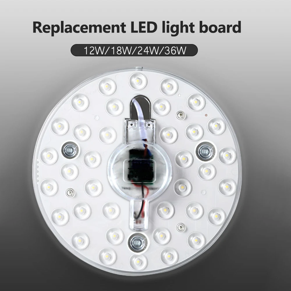 LED-Ring-PANEL-Circle-Light-AC220V-36W-24W-18W-12W-Cold-white-Round ...