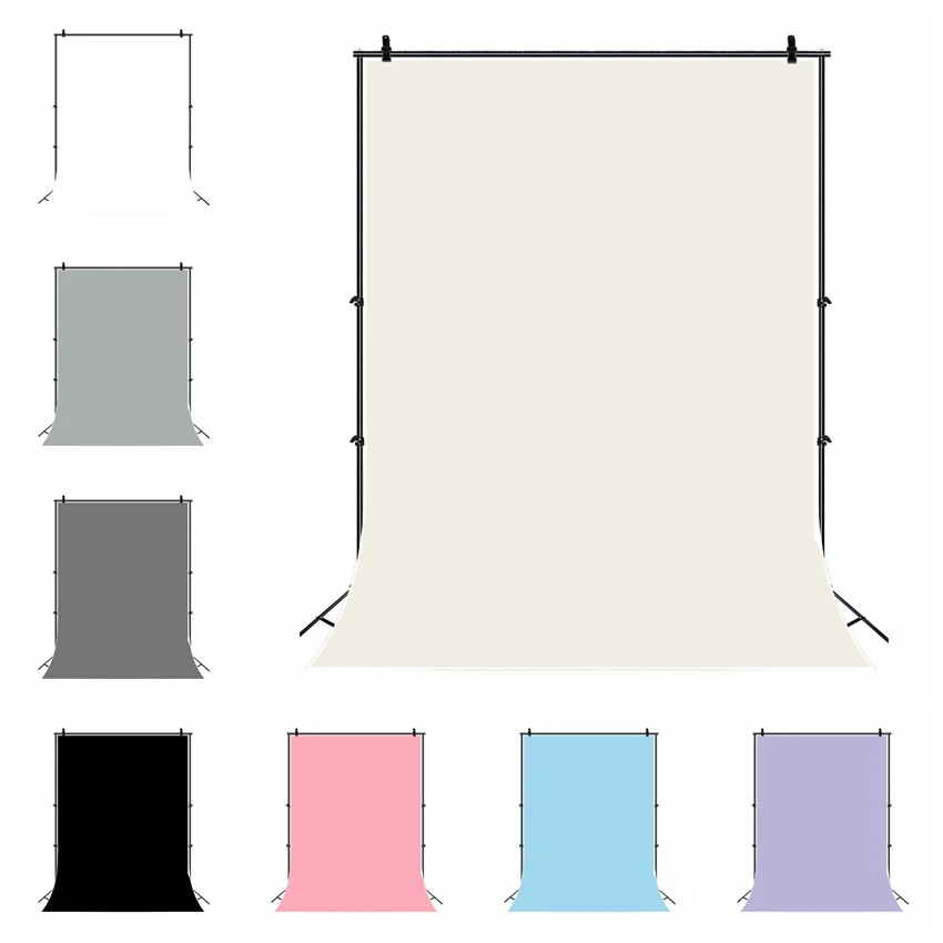 Professional Solid Color Photography Backdrop Vinyl Polyester Fabric ...