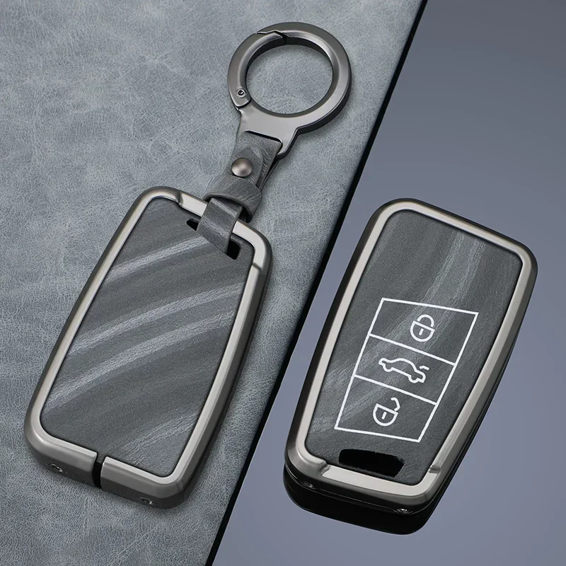 3-Button-Metal-Colorful-Car-Key-Case-for-Volkswagen-VW-Polo-Golf-7-MK7 ...
