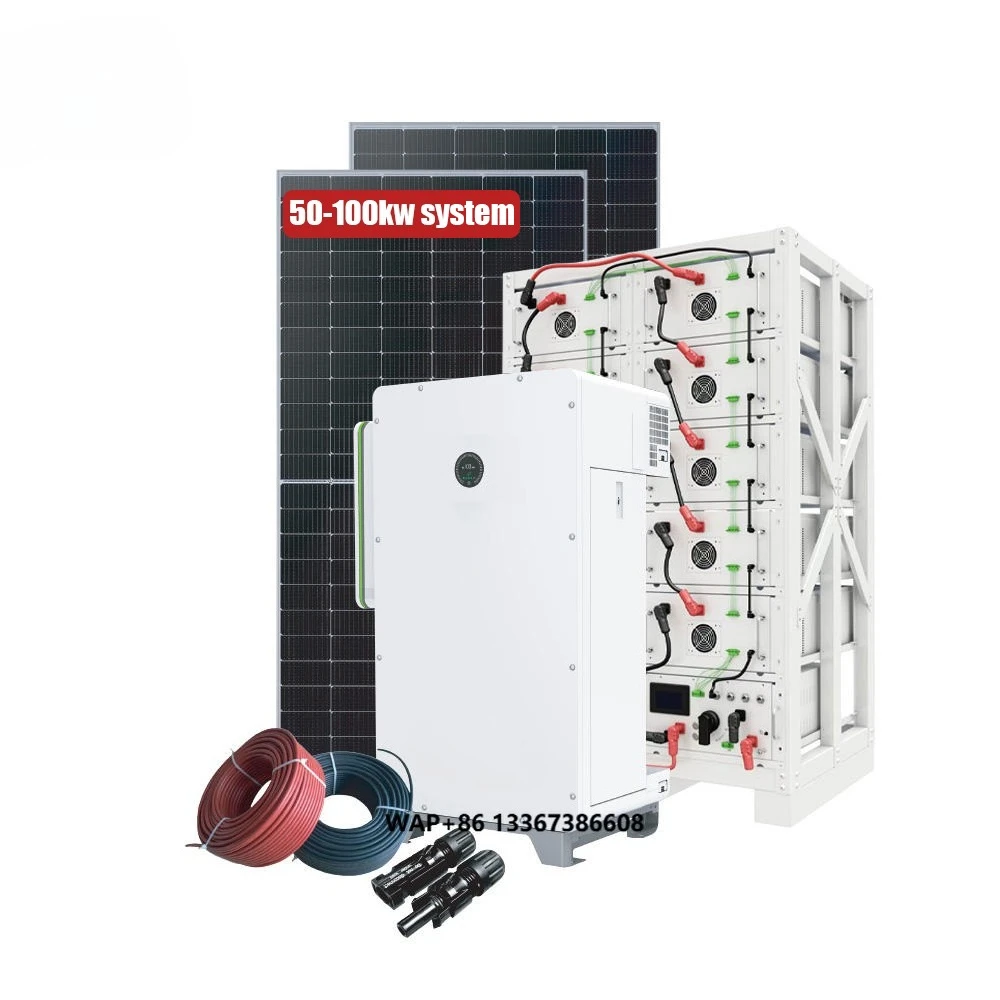 Commercial ess Solar Energy System 50kW 100kW Lithium Battery LiFePO4 ...