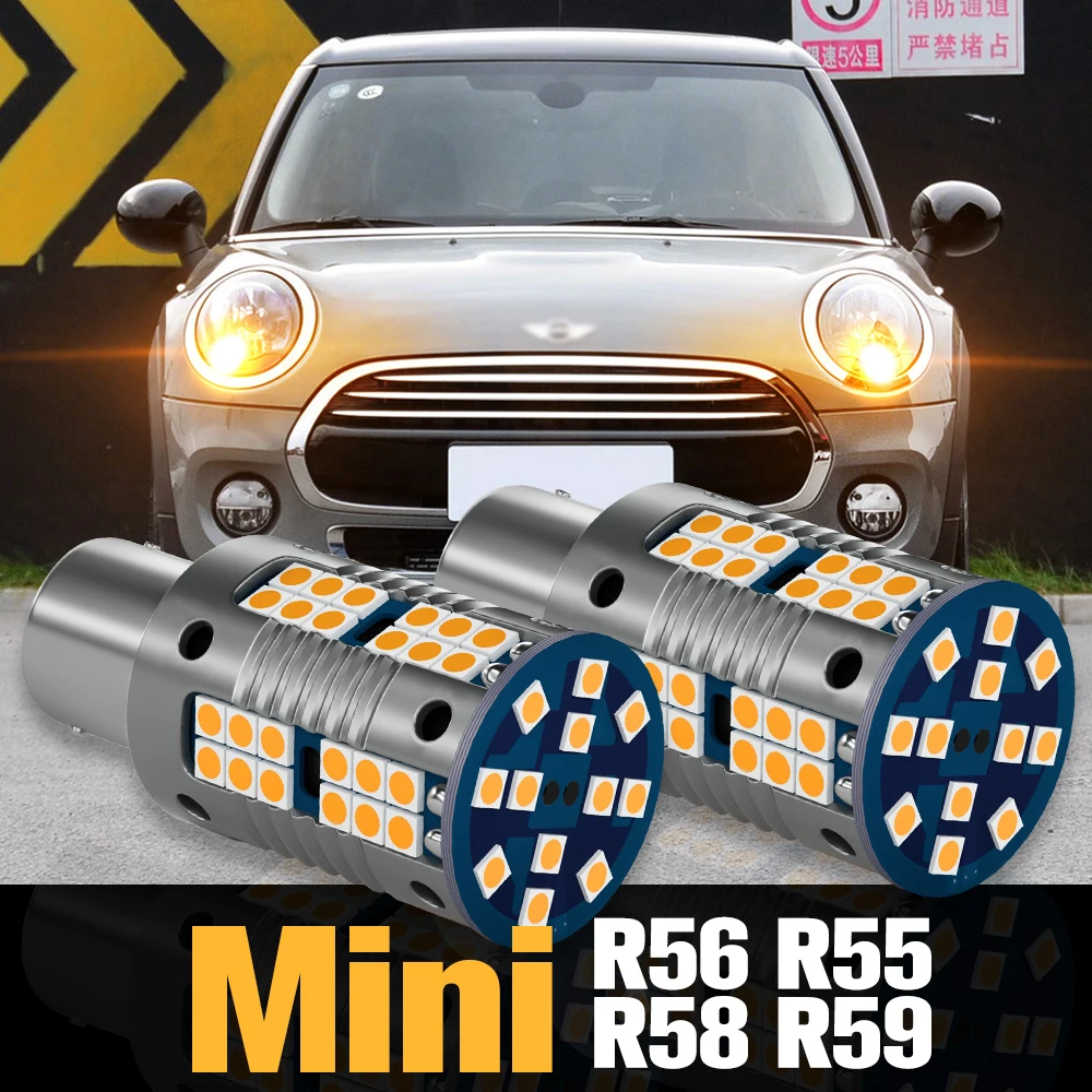 2pcs-Canbus-LED-Turn-Signal-Light-Lamp-Accessories-For-Mini-Cooper-R56 ...