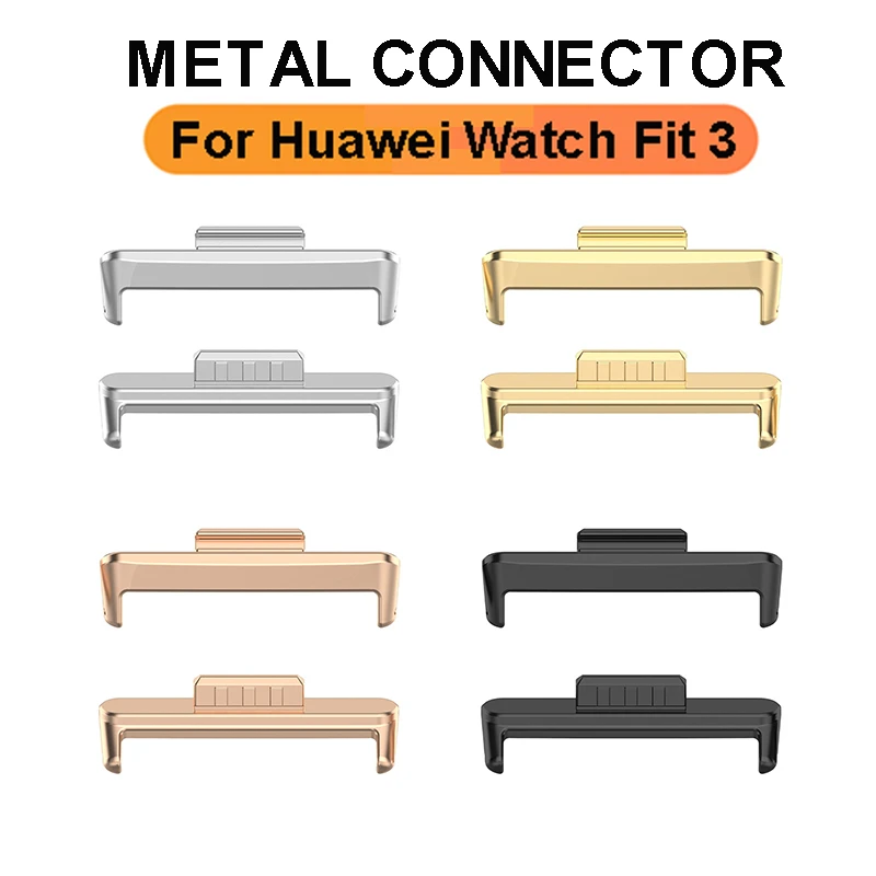 1Pair-Adapter-For-Huawei-Watch-Fit-3-Strap-Connector-Bracelet-20mm ...