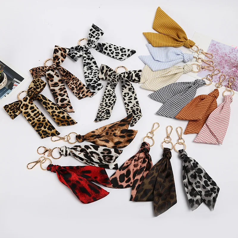Leopard-Print-Bag-Pendant-Exquisite-Bow-Car-Keychain-Accessories ...