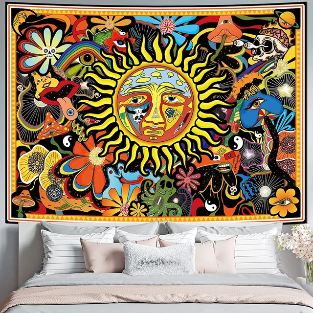 Hippie Tapestry Sun