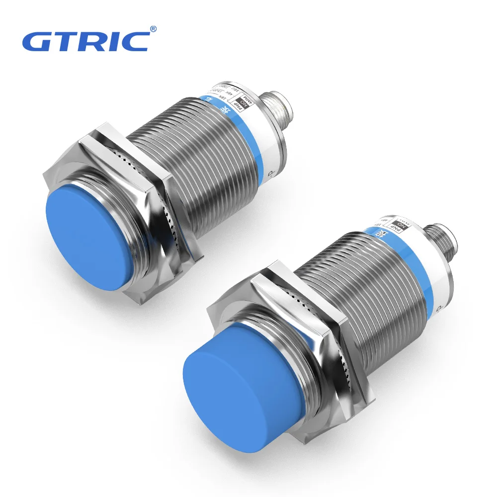 GTRIC-Inductive-Proximity-Sensor-M30-Series-M12-4pins-Plug-in-Connector ...