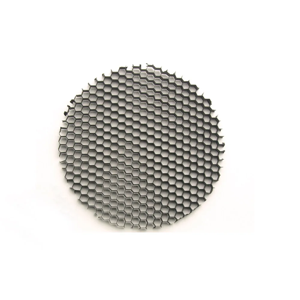 LED-Soft-light-shade-hood-downlight-spotlight-round-honeycomb-mesh ...