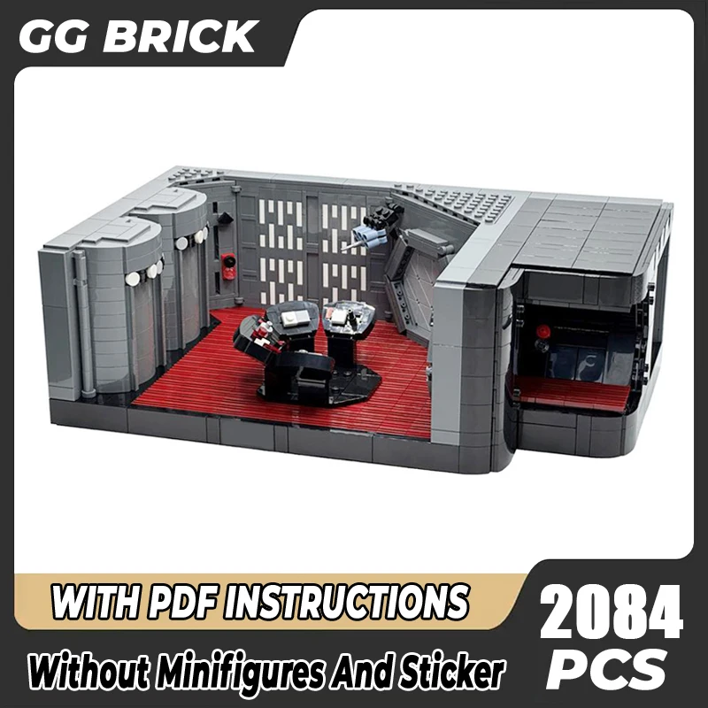 Star-Movie-Series-Moc-Building-Bricks-Death-Space-Detention-Block-Model ...