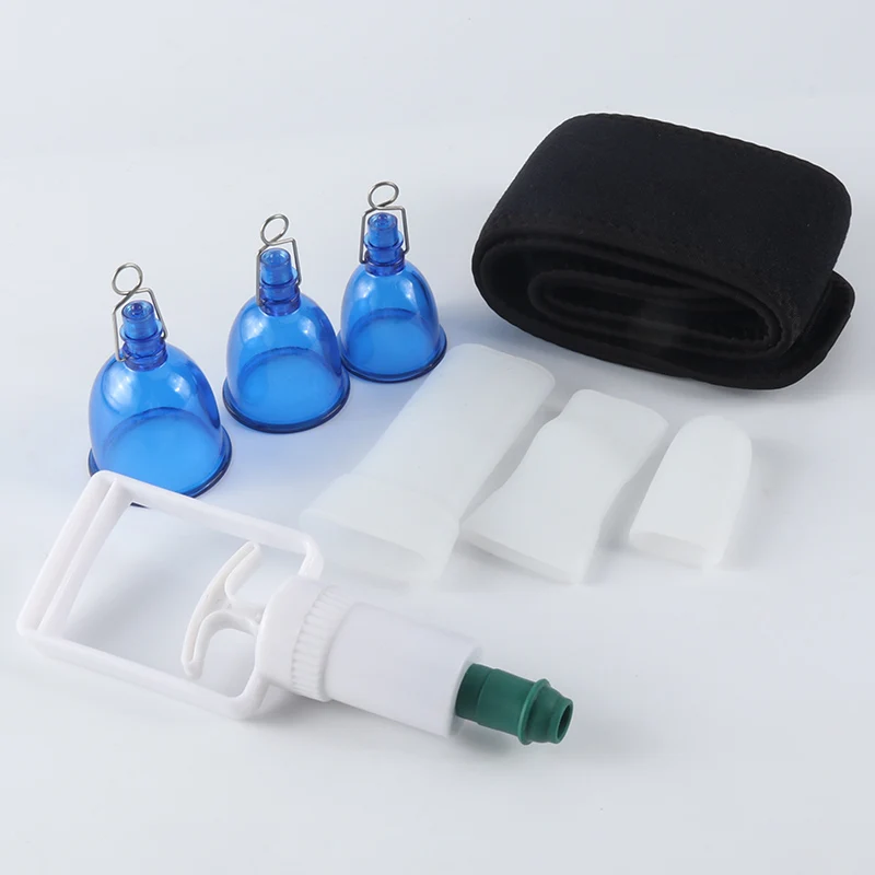 Male Penis Extender Kit Cock Stretcher Enlargement Vacuum Pump Cup ...