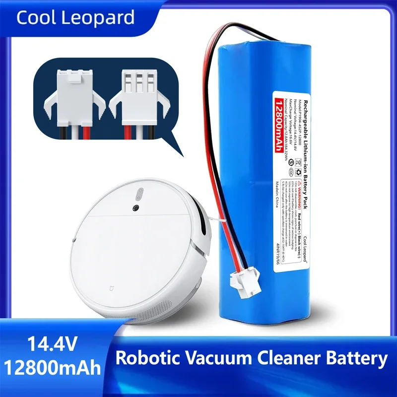 14-4V-Lithium-Battery-Robotic-Vacuum-Cleaner-12800mAh-Battery-for ...