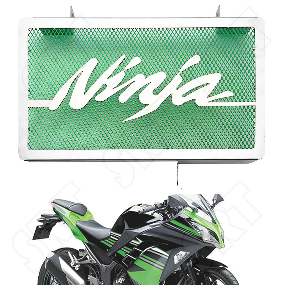 Motorcycle Engine Radiator Grille Guard | Kawasaki Motorcycl Ninja ...