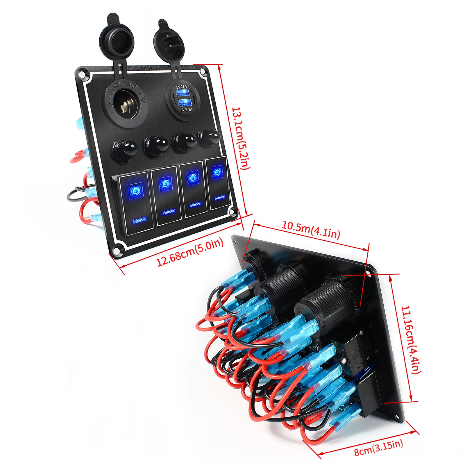 Marine Toggle Switch Panel